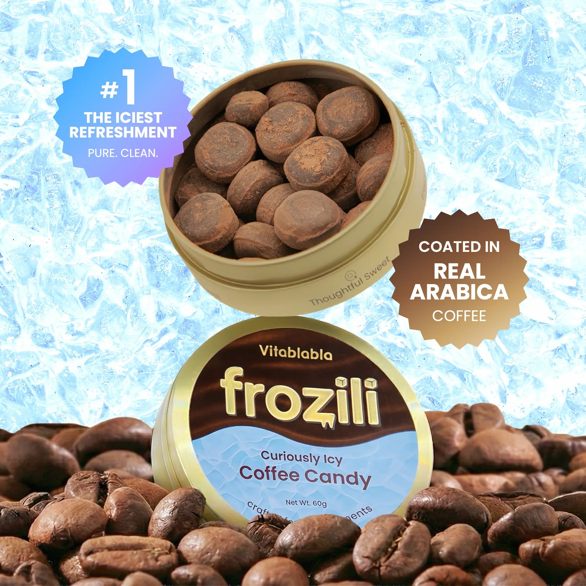 Curiously Icy Coffee Drops – frozili｜Curiously Icy Candy